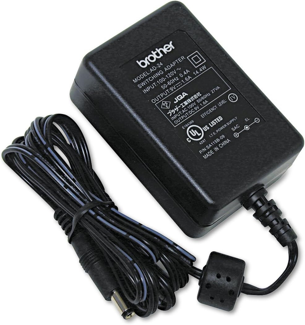 Brother AD24 P-Touch AC Power Adaptor AD-24ES PtouchDirect