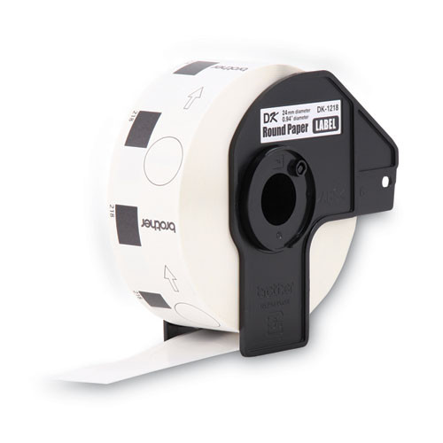 Brother DK1218 Round Labels 1 (24mm)