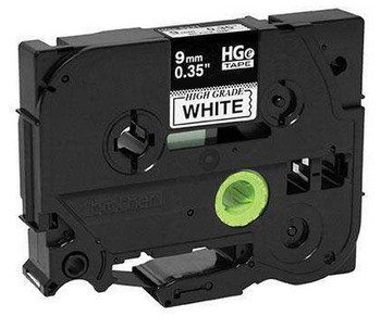 Brother HGE2215PK Black on White Label Tape for Edge Printers (5/Pack)