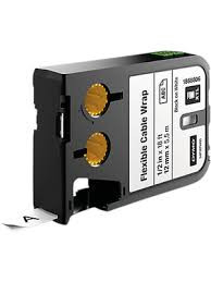 Dymo XTL 1868806 Flexible Cable Wrap Label (1/2" 12mm)