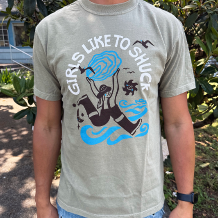 Girls That Shuck T-shirt - Taylor Shellfish Farms