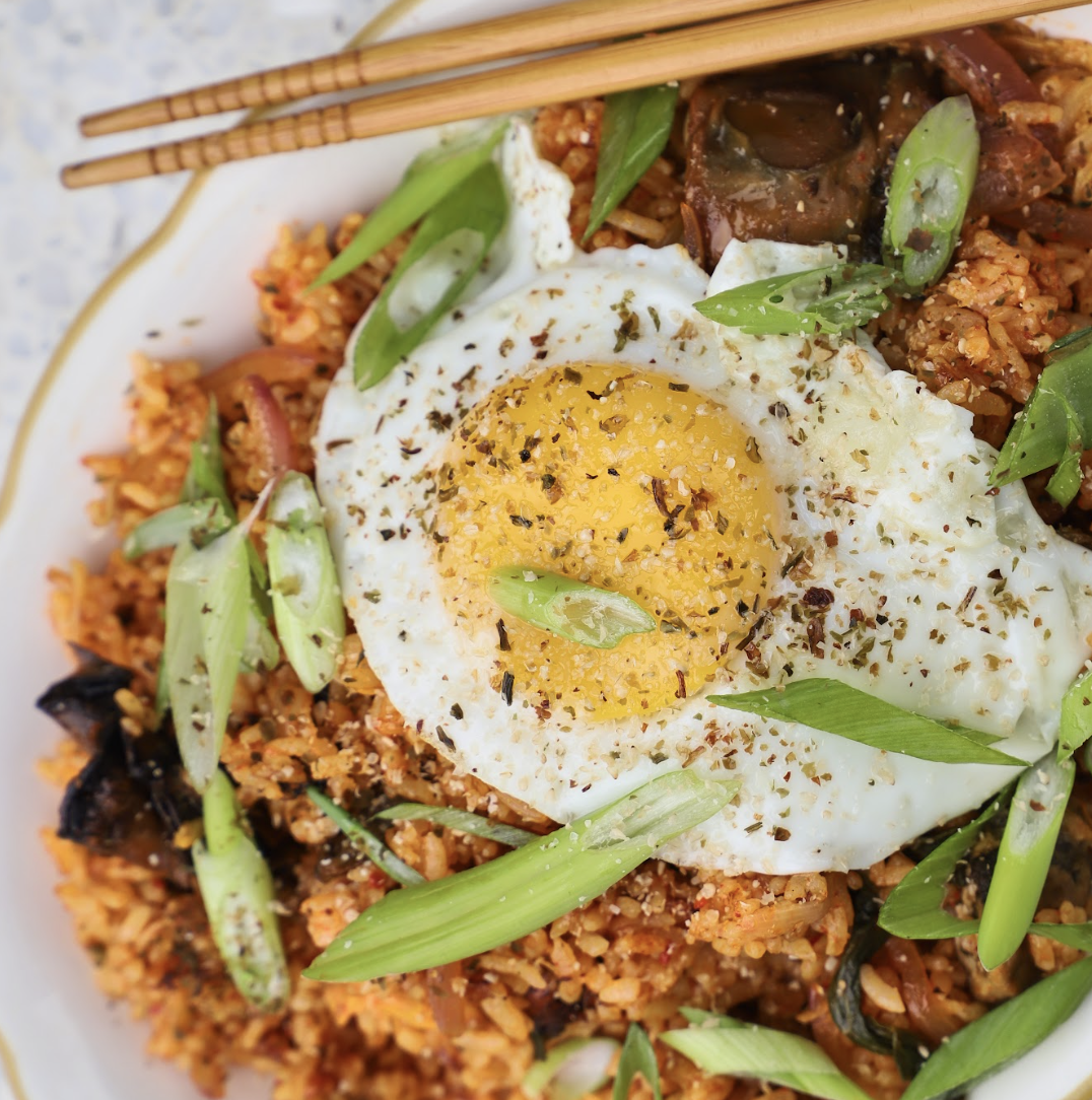 Smoked Oyster and Kimchi Fried Rice - Taylor Shellfish Farms