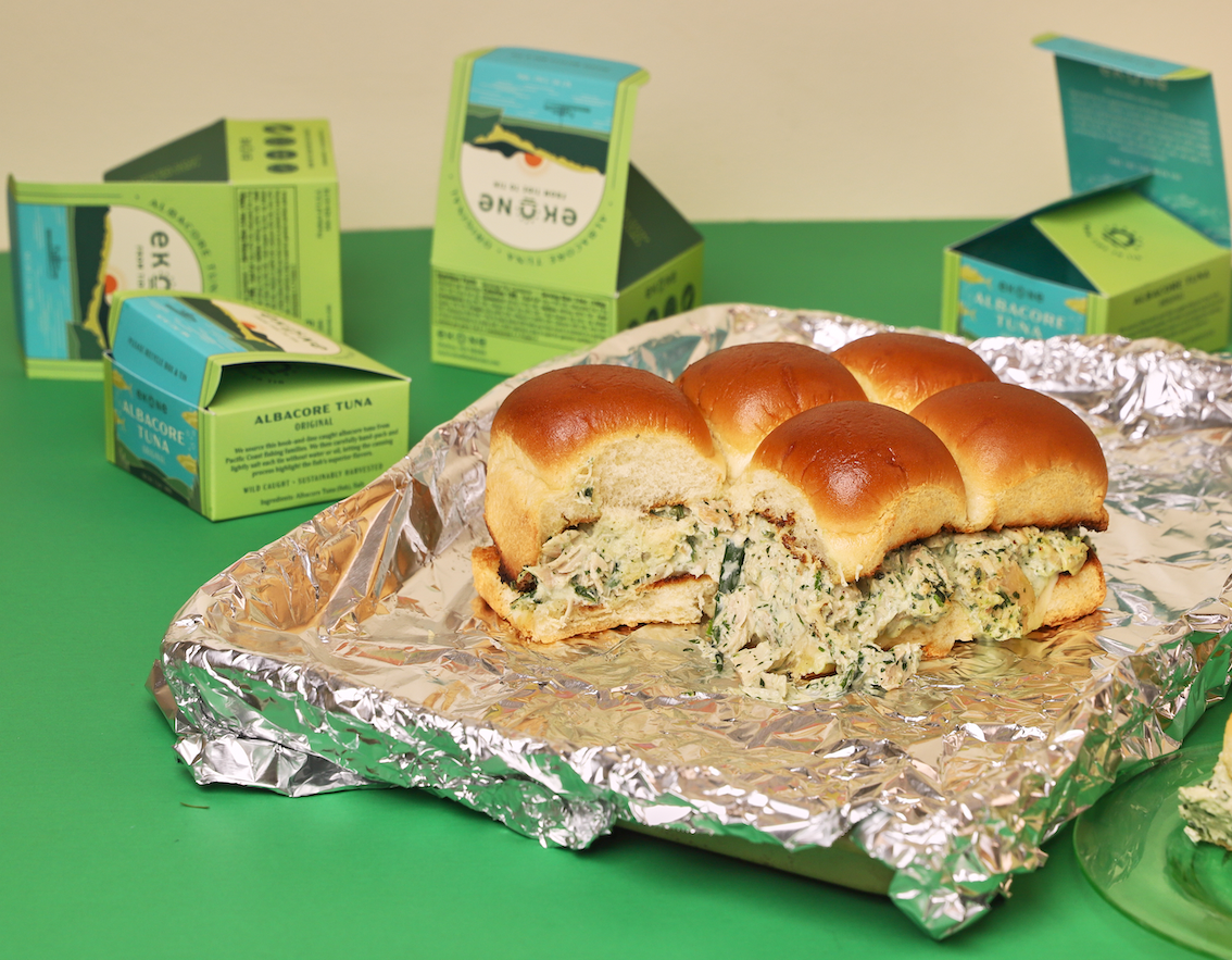 Green Goddess Tuna Melt - Ekone Seafood