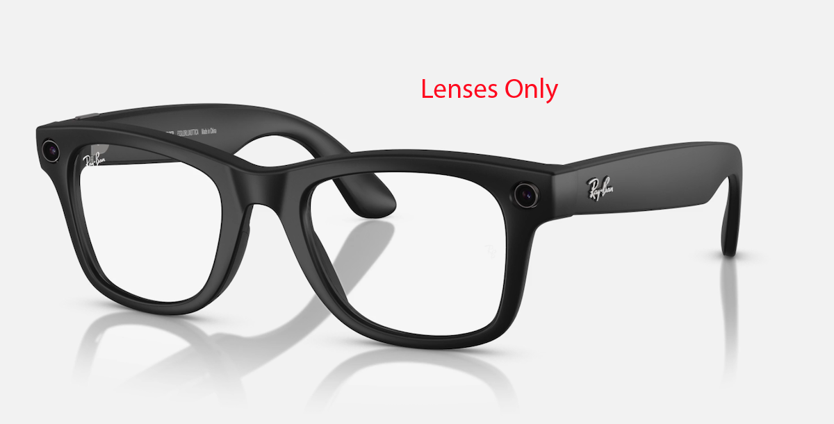 Prescription Lenses for Ray-Ban Meta Smart Glasses