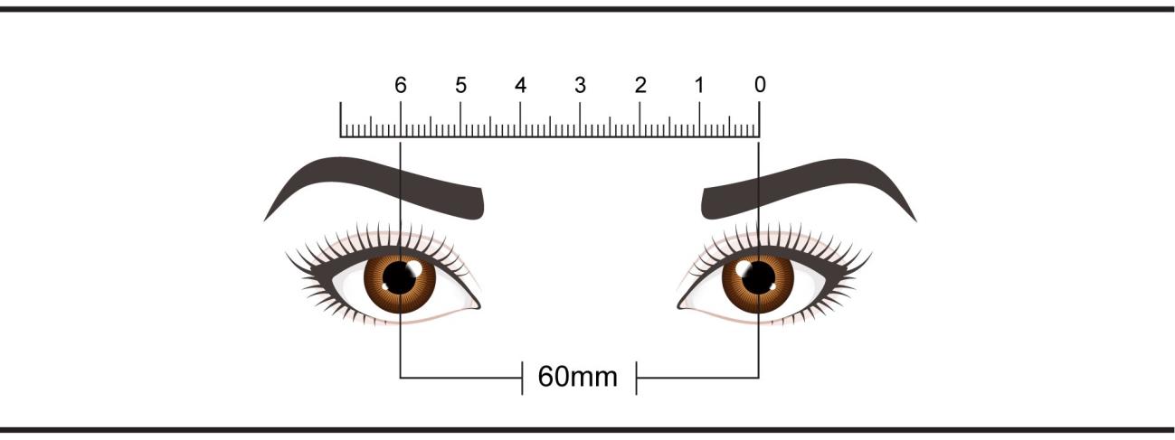 How to Measure Your P.D. Pupillary Distance at Home - Glazzers