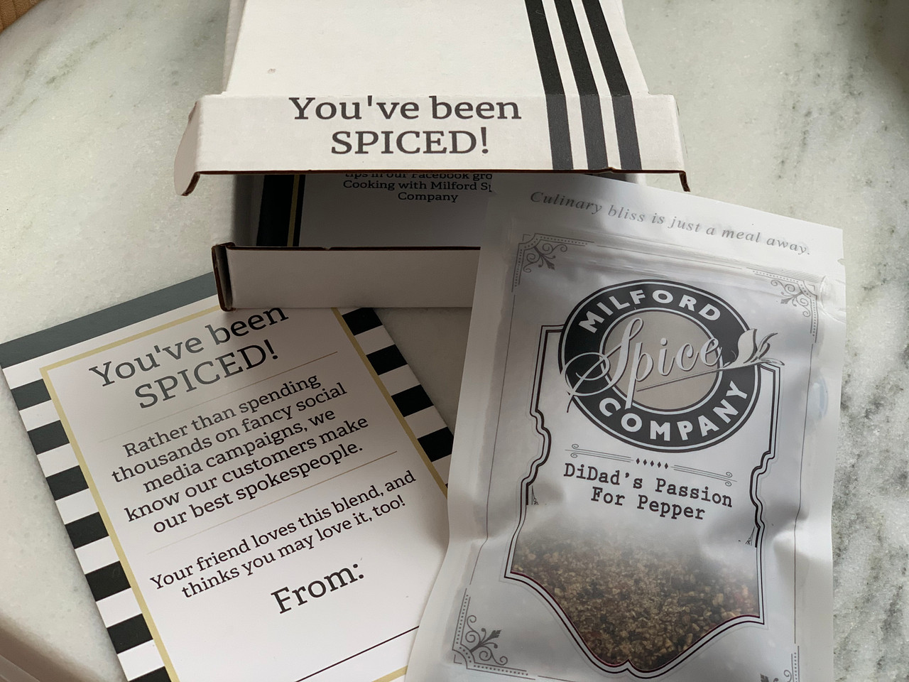 You've been Spiced! Send a Friend a Blend - Milford Spice Company