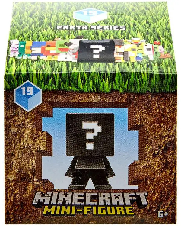 Minecraft Earth Series 19 Mini Figure Mystery Blind Box 5 Pack Lot