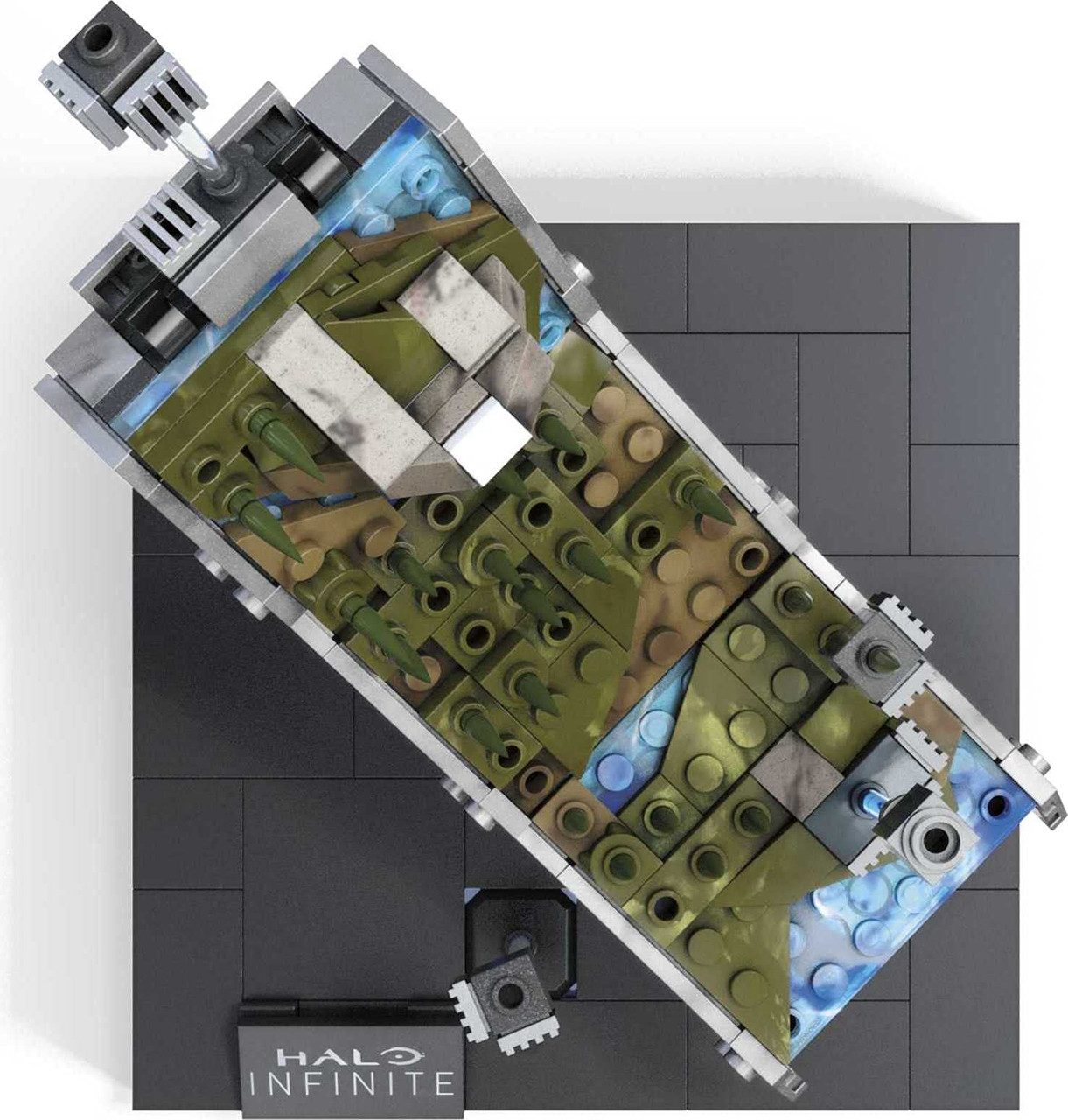 Mega Construx HALO Forerunner Ring Installation