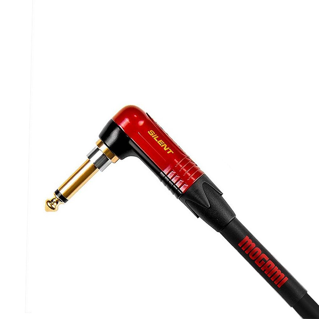 Mogami Od Gtr-12 Silent R Overdrive Guitar Instrument Cable 1/4" Ts ...