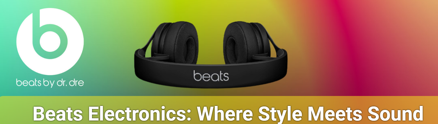 Beats Electronics: Where Style Meets Sound - Zorro Sounds