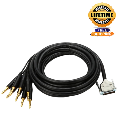 Mogami GOLD-DB25-TRS-50 Analog Recorder Interface Cable 8 Channel DB25 ...
