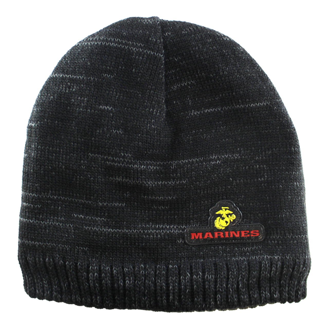 U.S. Marines Heathered Knit Beanie – Official Military Cold Weather Hat ...
