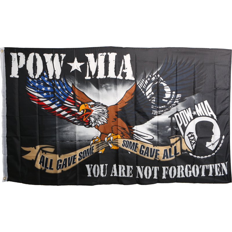 Officially Licensed - POW/ MIA Patriotic Flag