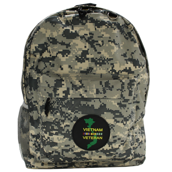 Officially Licensed - Vietnam Veteran Digital Camo Backpack