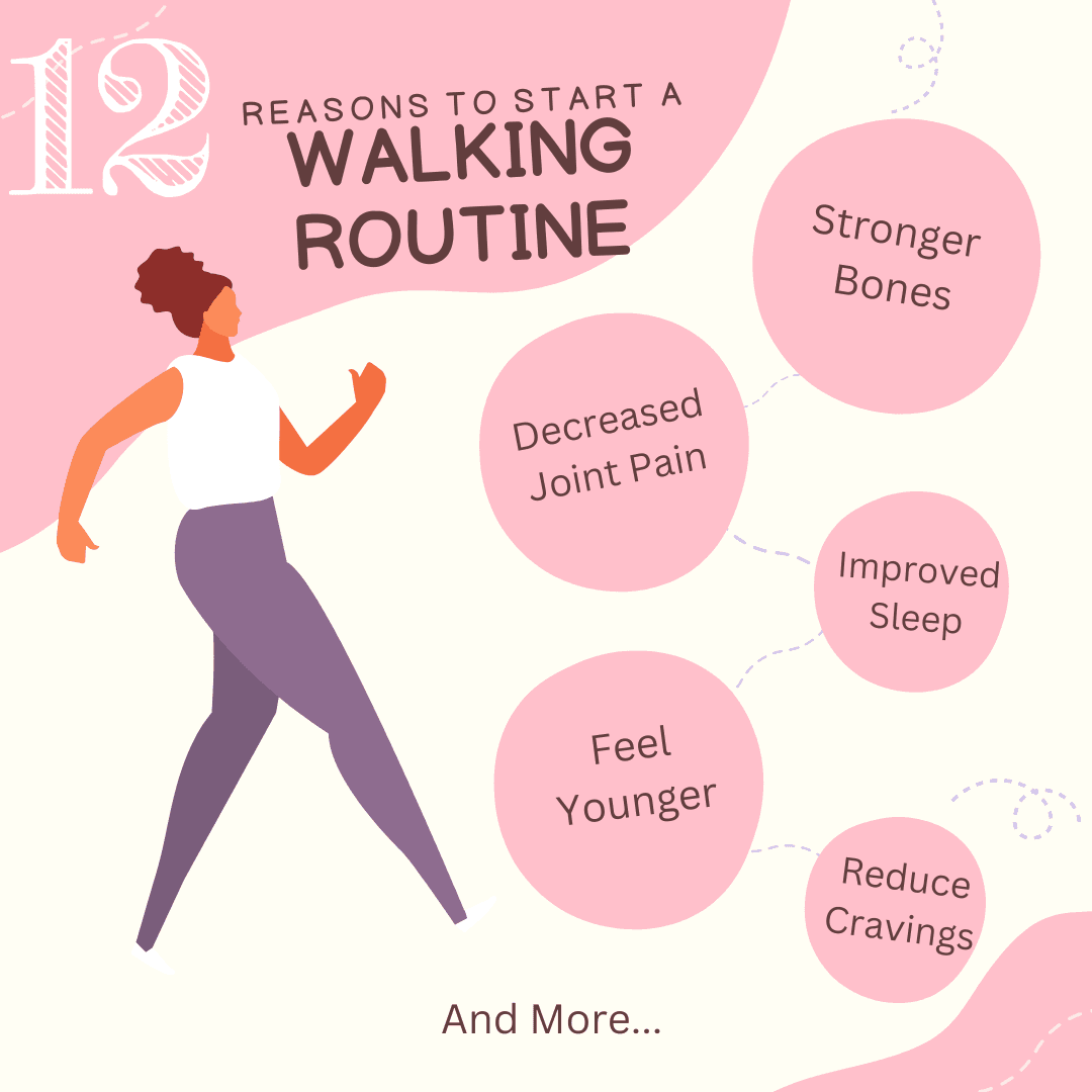 walking exercise benefits tips
