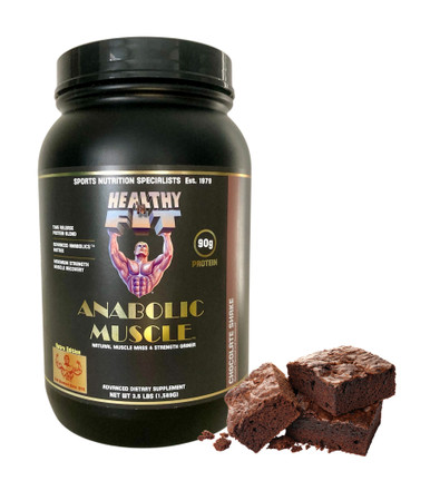 Anabolic Muscle Chocolate 3.5Lbs - Healthy 'N Fit