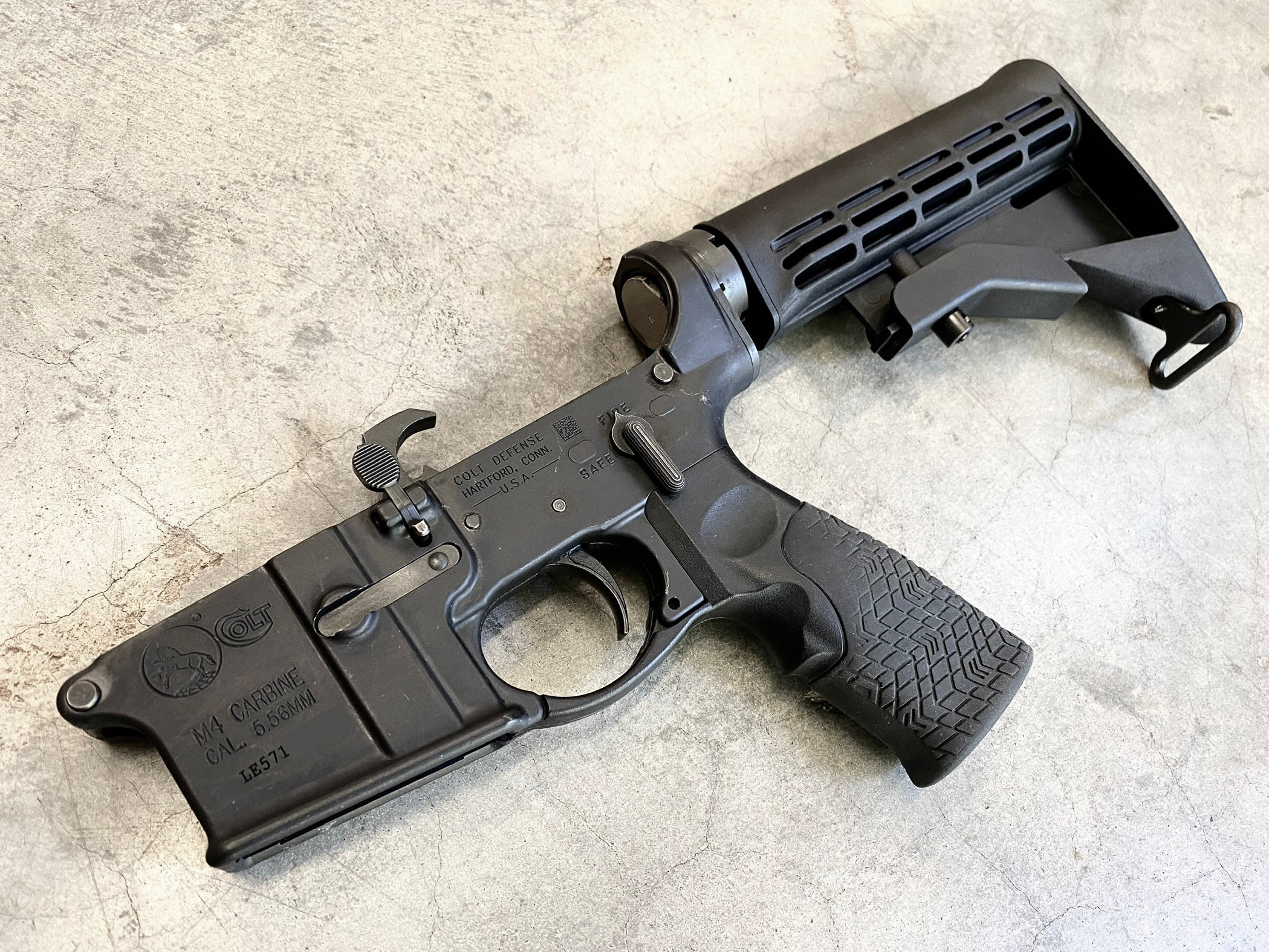 Agency Trade-In Colt LE6940 Complete Lower Receiver (M4 Stock)