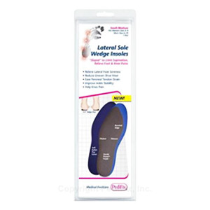 Lateral Sole Wedge Insoles: Reduce Foot & Knee Pain, Improve Stability ...
