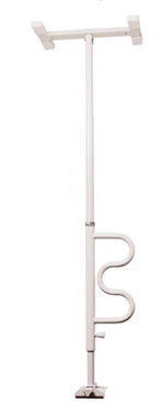 Secure Your Bath: Adjustable Rotating Grab Bar & Pole - 300lb Capacity ...