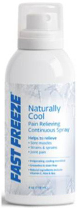 Fast Freeze Spray: Pain Relief for Muscles & Joints - Front Door Medical