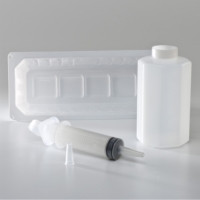 Wound/Bladder Irrigation Tray with Piston Syringe (20 ct) - Front Door ...