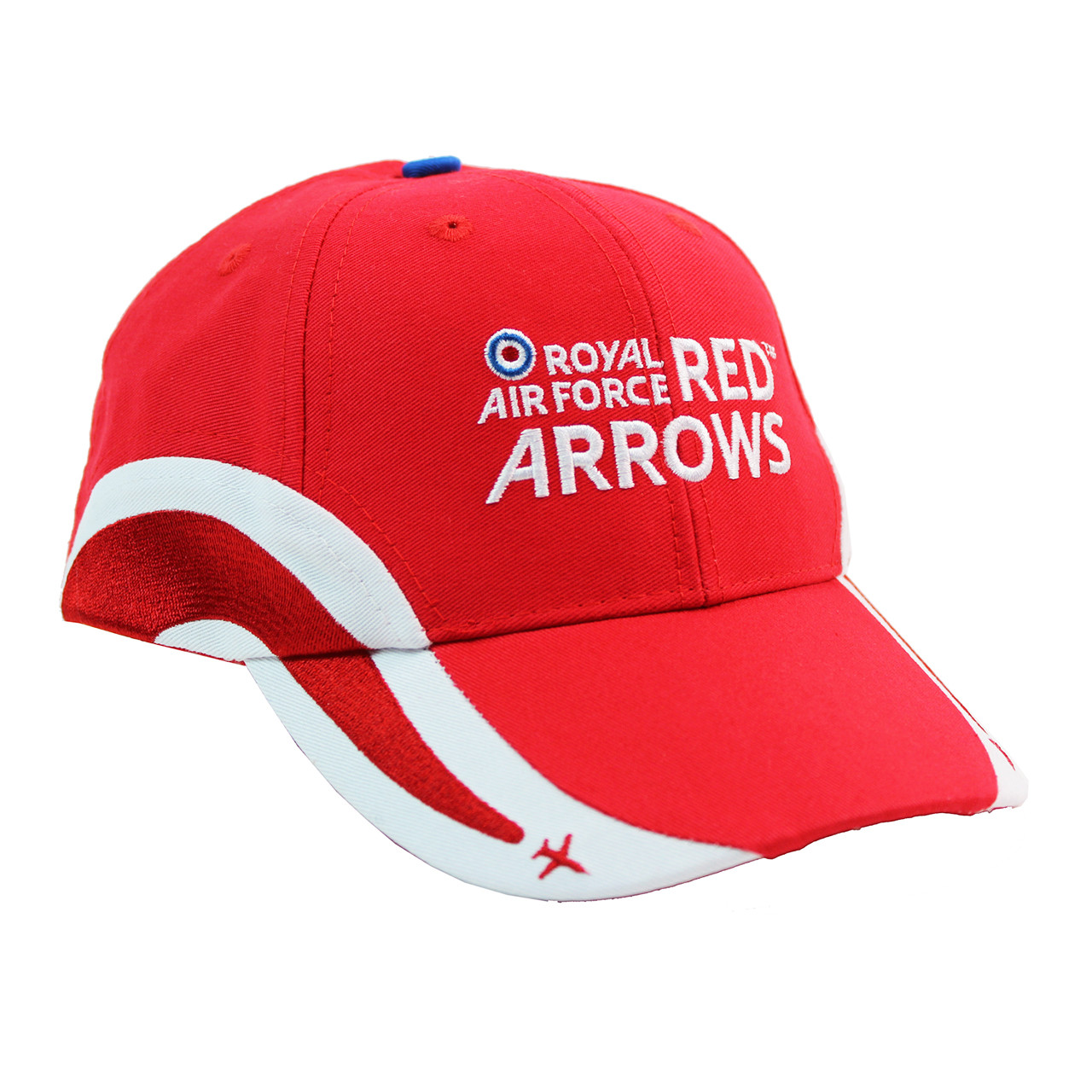 Official RAF Red Arrows Embroidered Plane Cap