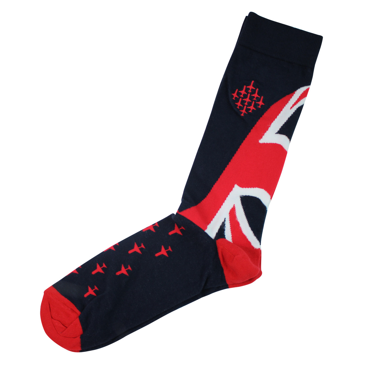 Official RAF Red Arrows Union Jack Socks