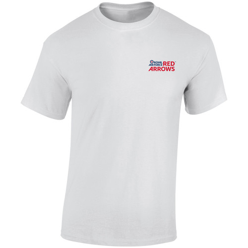 Embroidered Red Arrows Mens T-Shirt