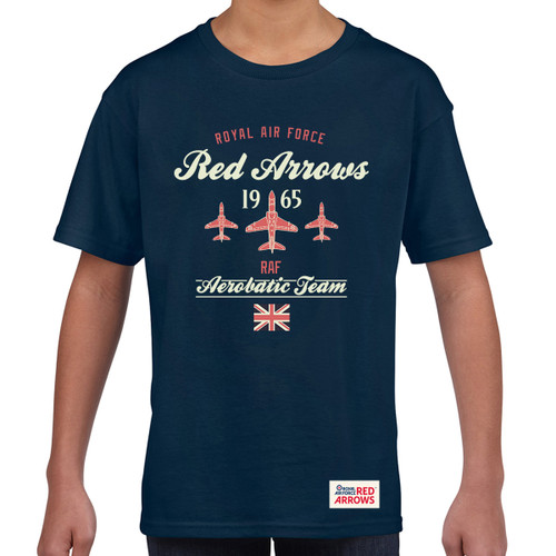 Official RAF Red Arrows Pilot Kids T-Shirt