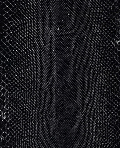 Reticulated- F.C. – Black – Glazed | Roje Exotic Leather