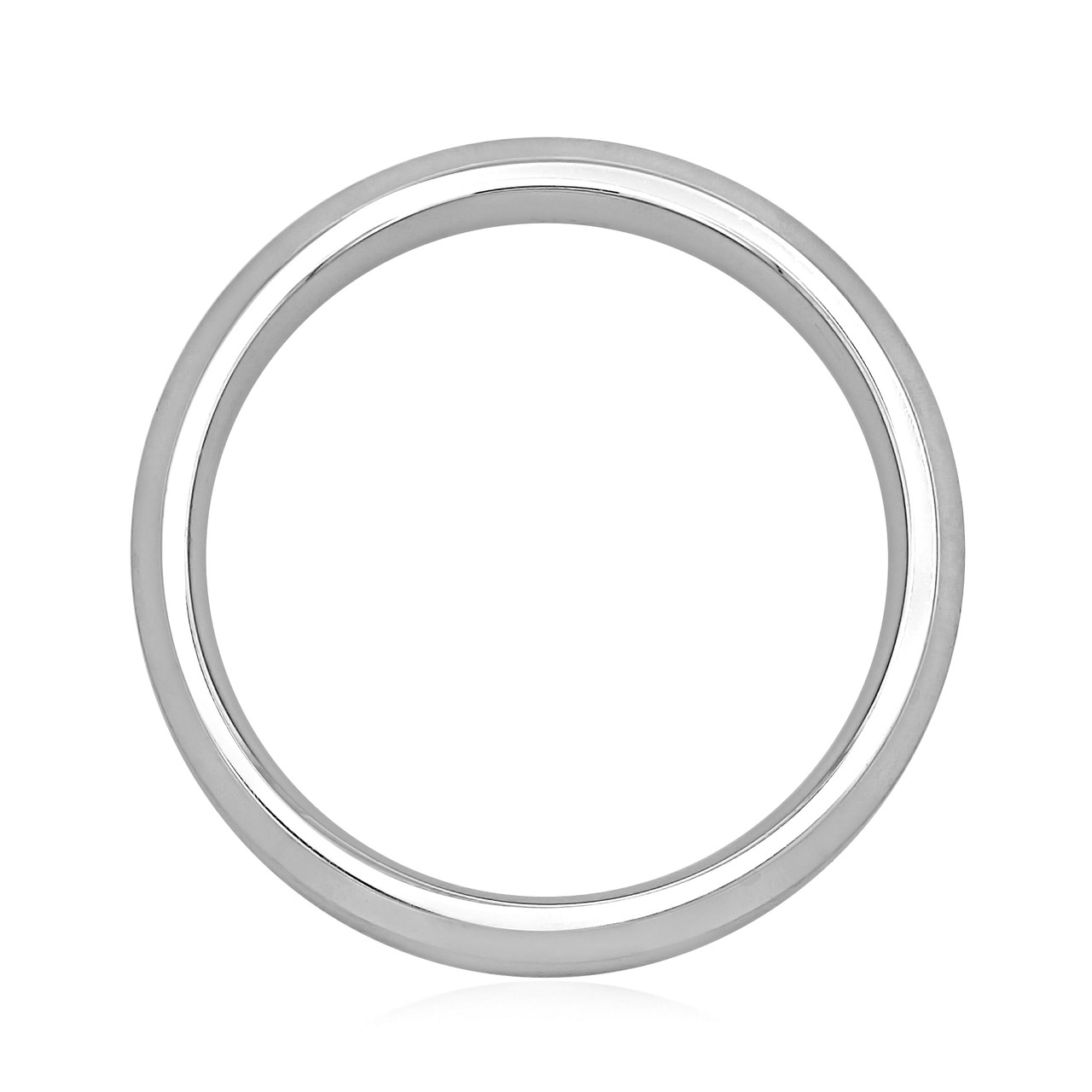 7mm Beveled Wedding Band | Icing On The Ring | WB437