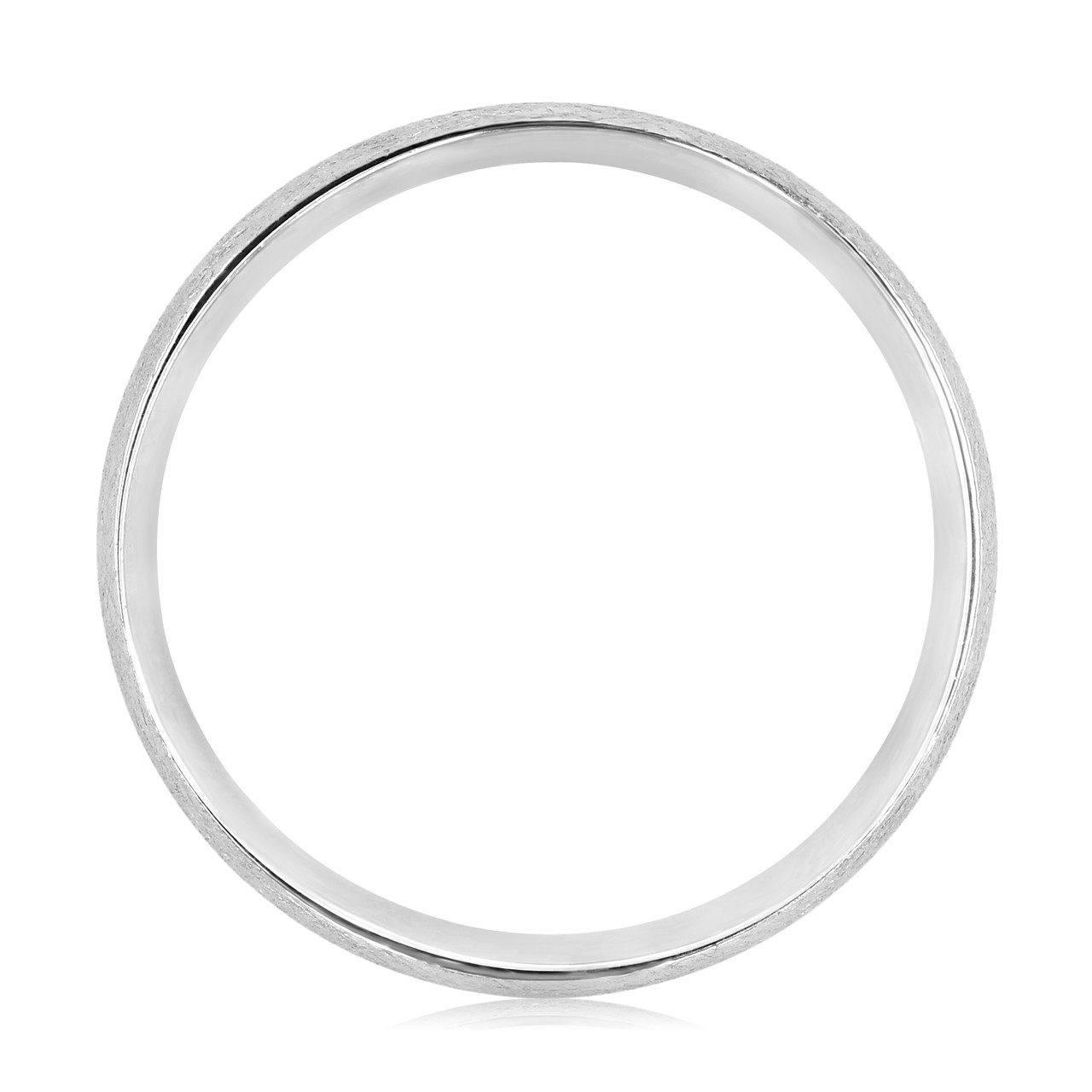 Men's 5mm Coarse Brushed Wedding Band | Icing On The Ring | 11-12025L