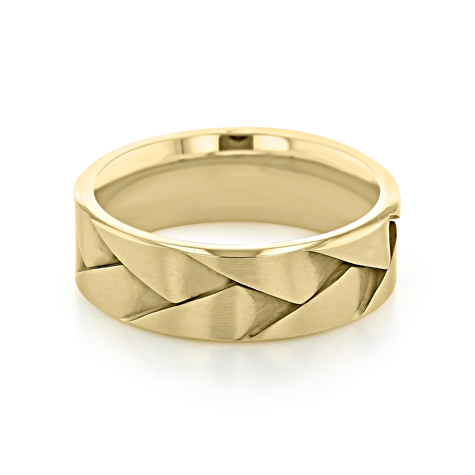 Woven Wedding Band | Icing On The Ring | FG560