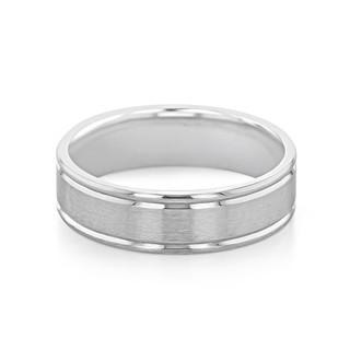 Brushed Wedding Band | Icing On The Ring | FG17