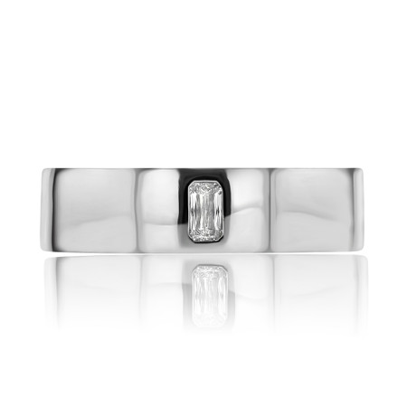 Tacori Men's Single Diamond Wedding Band | Icing On The Ring | 148-6D