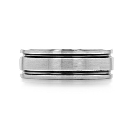 Brushed Wedding Band | Icing On The Ring | WB526