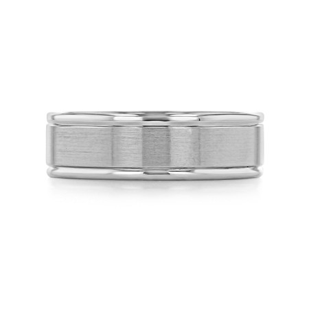 Brushed Wedding Band | Icing On The Ring | WB529