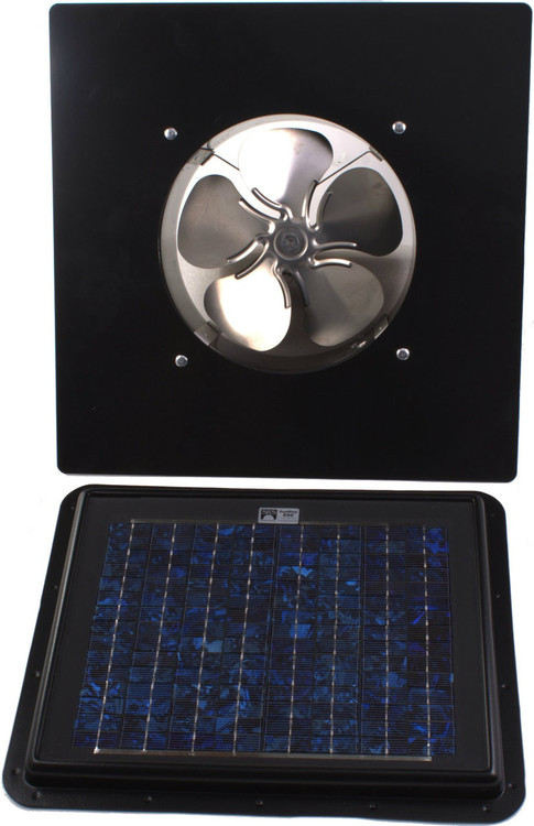 SunRise 30-Watt Solar Gable Mount Fan | SolarTown.com