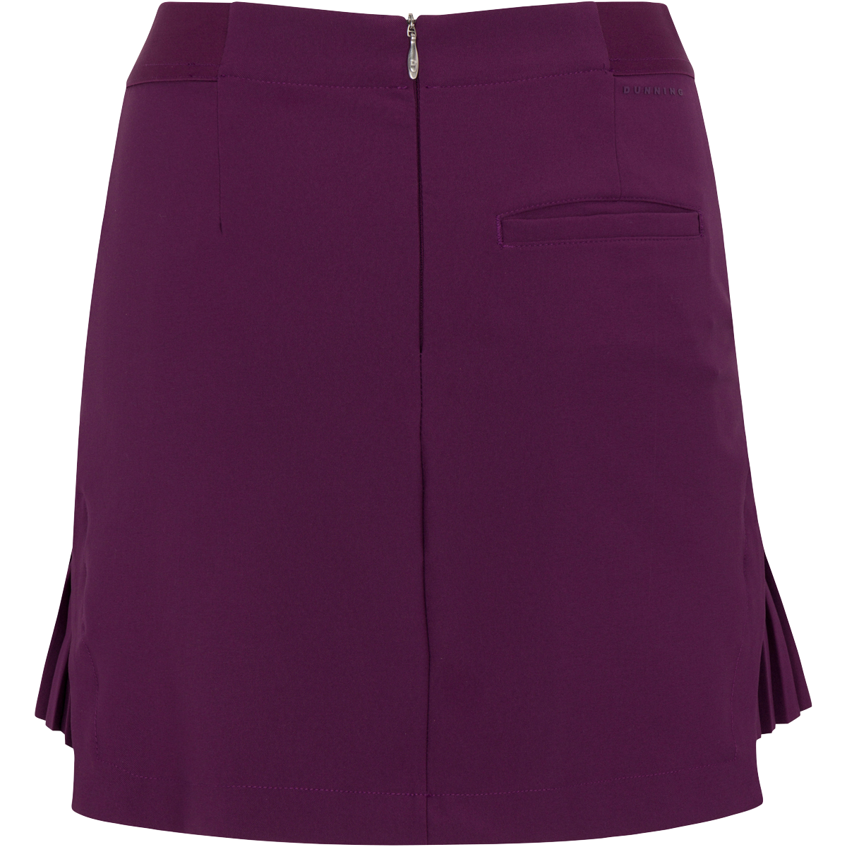 16" Player Fit Pleated Skort: Plum Purple - Dunning