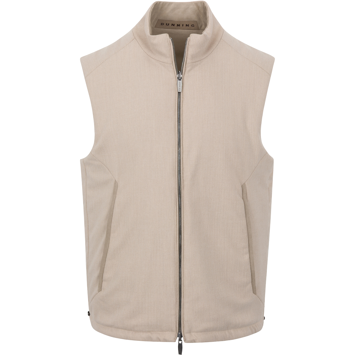 Coleman Suede & Herringbone Reversible Vest - Dunning