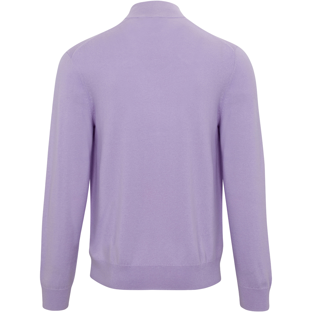 Connor All-Season Quarter Zip Sweater: Aster Heather - Dunning