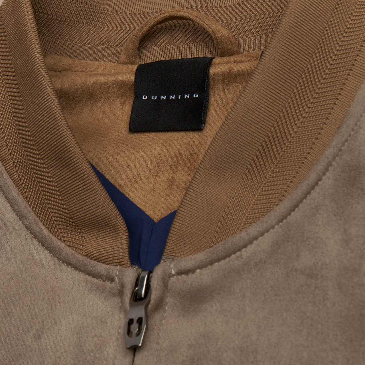 Thomas Microsuede Bomber Jacket - Dunning