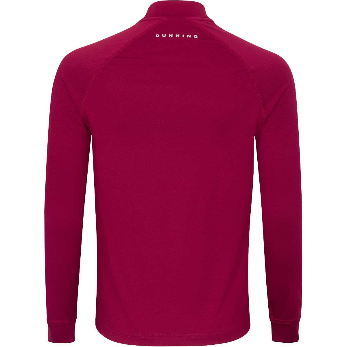 Player Long Sleeve Mock: Deep Crimson - Dunning