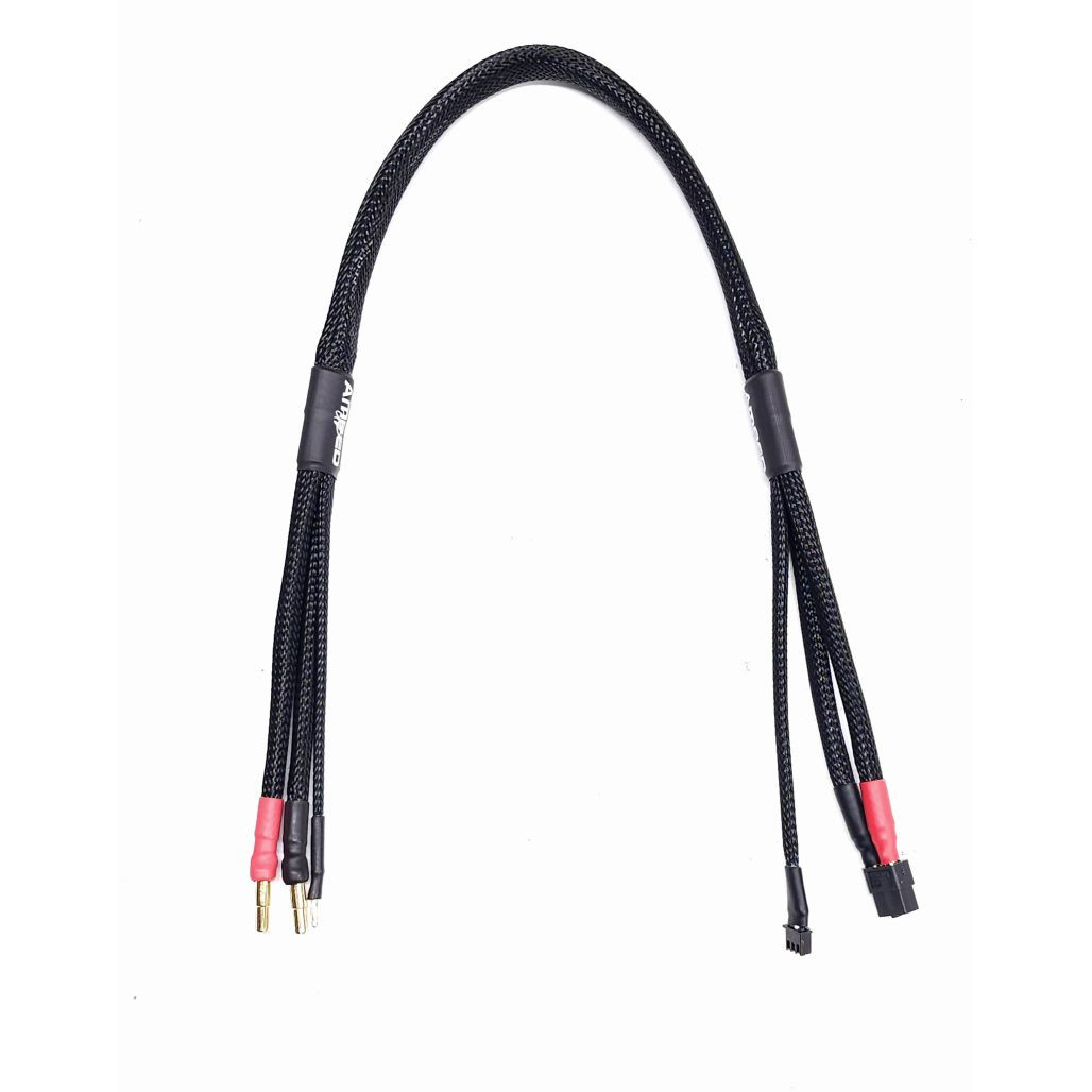 2s Fully Protected Balance Charge Lead w/ 5mm bullet connector 24" 10 awg