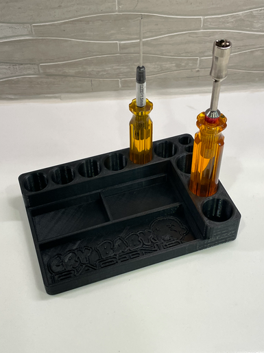 C1102 - Tool Stand & Parts Tray (MIP) - Donathen RC