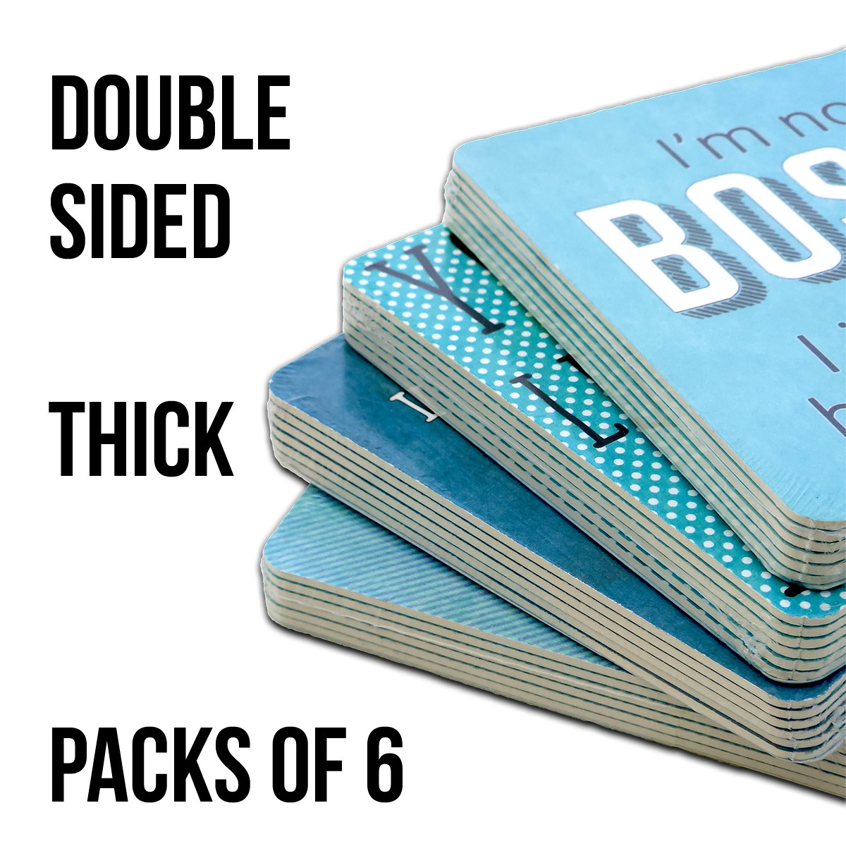 Paper Coaster 6pk Beer Wings Football - Tipsy Coasters & Gifts