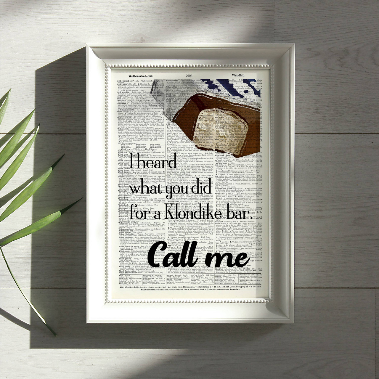 I Heard What You Did Dictionary Art Print - Tipsy Coasters & Gifts