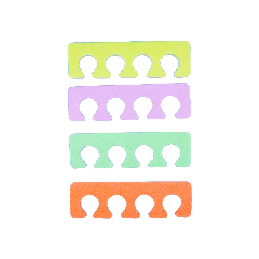 Hard Toe Separators 100 pairs - Lynamy Beauty Supply