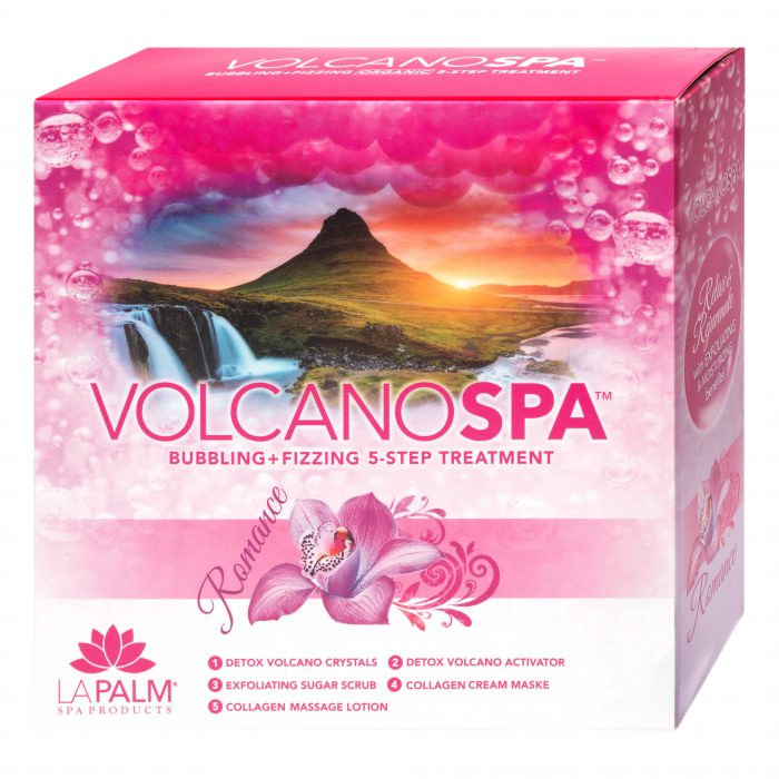 Volcano Spa Pedicure 5-Step Spa In A Box - Lynamy Beauty Supply