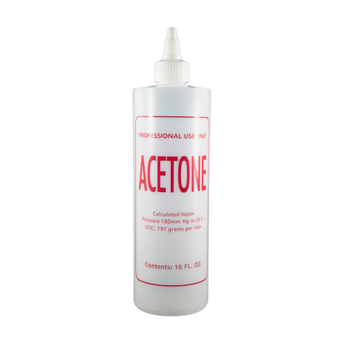 Empty Bottle 16oz - Acetone - Lynamy Beauty Supply